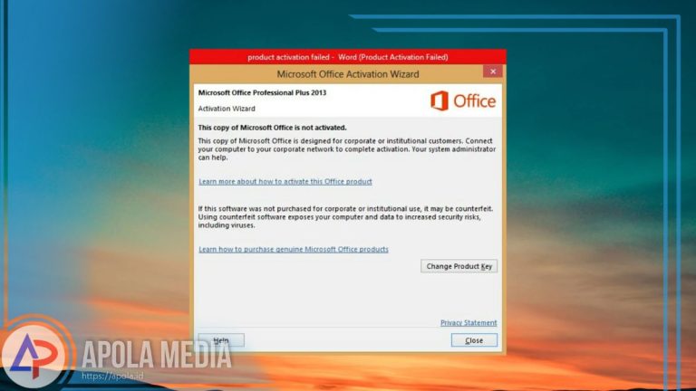 Cara Mengatasi Microsoft Office Activation Wizard dengan Mudah » Apola ...